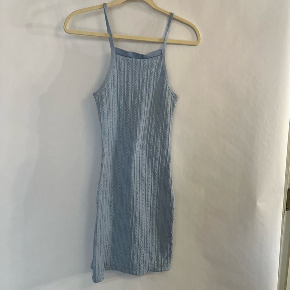 Zara | Dresses | Baby Blue Zara Dress | Poshmark